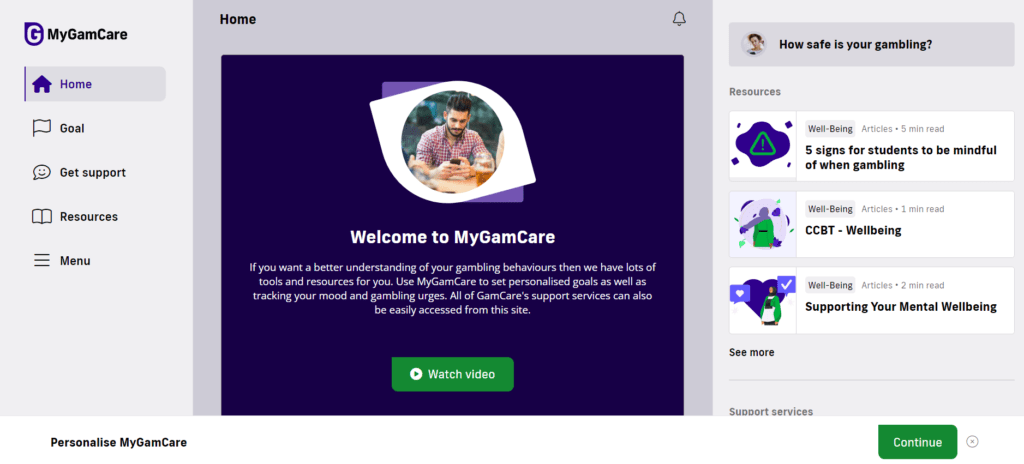 Introducing MyGamCare… - GamCare