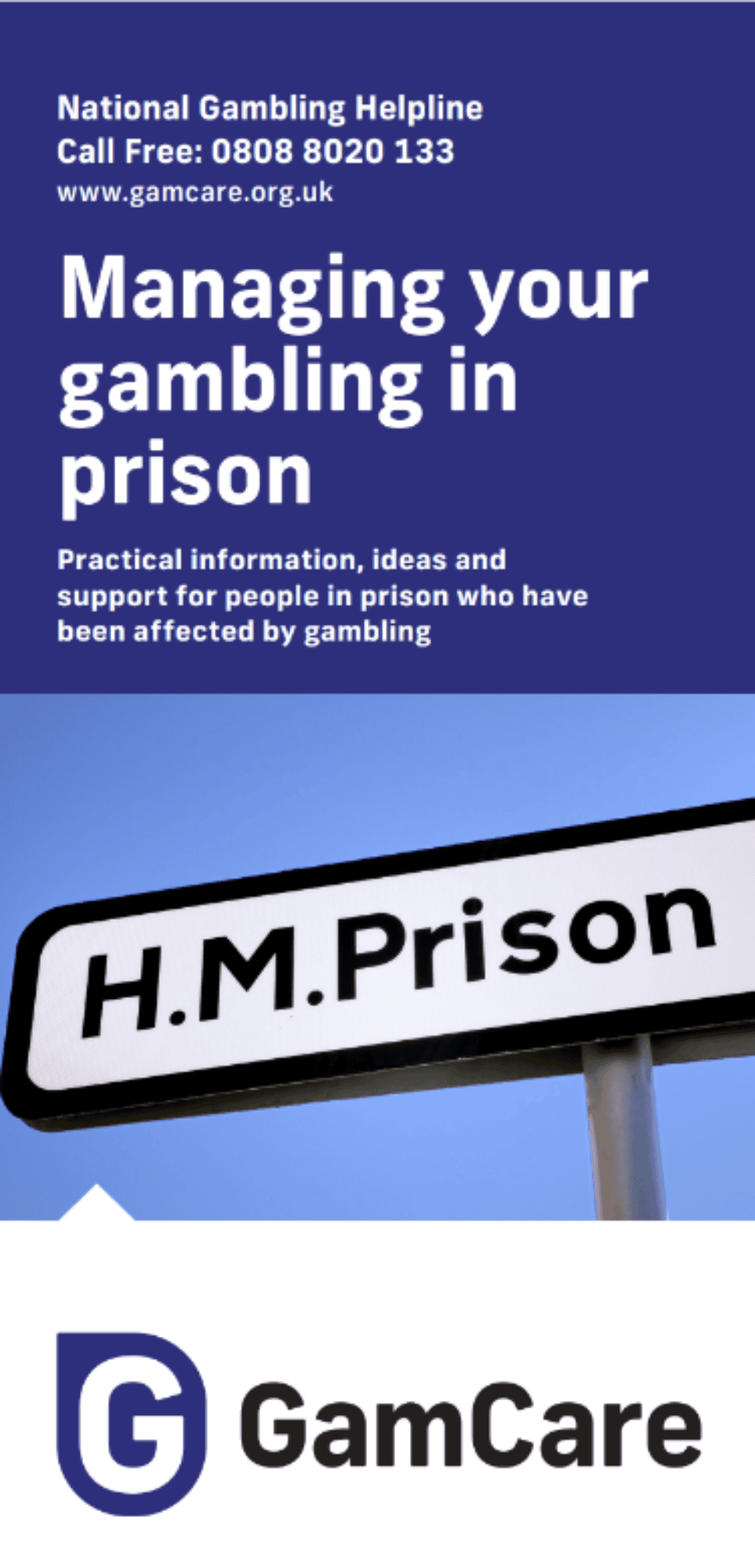 CJS Resource & Report Catalogue - GamCare